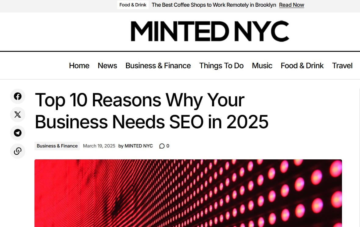 Eight Three Eight Agency Featured On Minted NYC